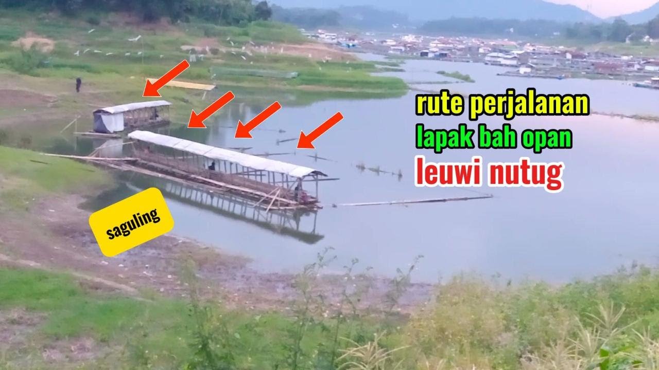 mancing saguling,rute lengkap perjalanan ke spot mancing lapak bah opan ...