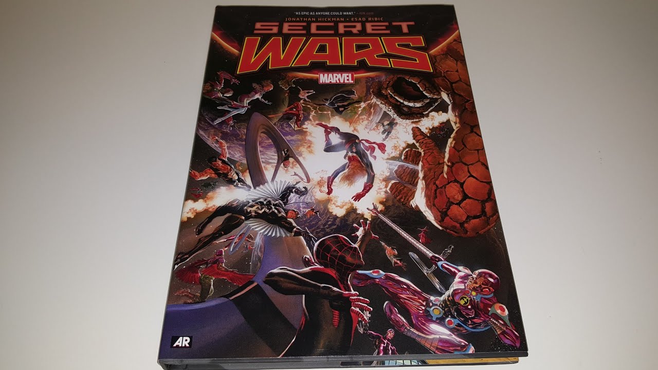 Marvel Secret Wars 2015 hardcover review - YouTube