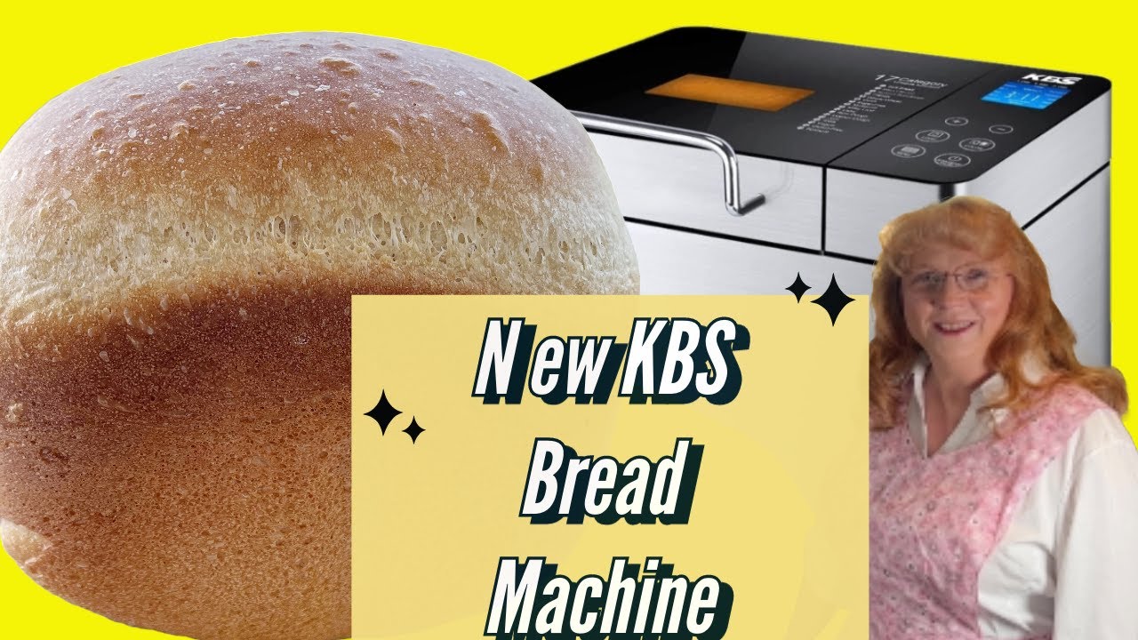 KBS Bread Maker Unboxing Making Soft White Bread Recipe 