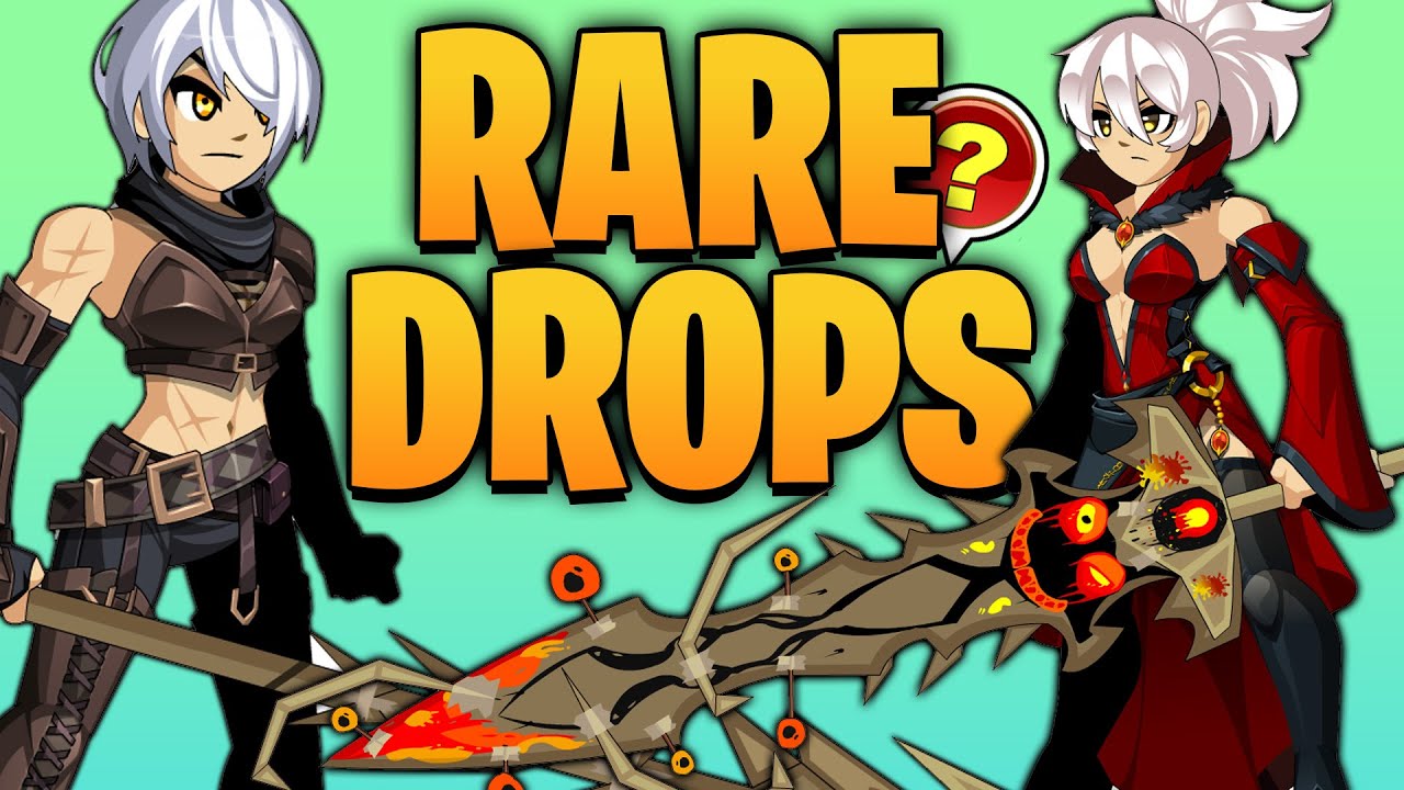 These New AQW Rare Drops are Life Changing - YouTube