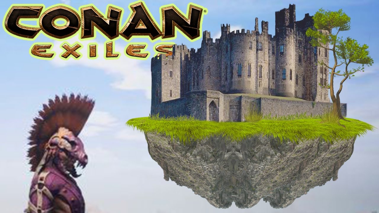 Conan Raids: CASTLE IN THE SKY! ( Conan: Exiles Raid Tower ) - YouTube