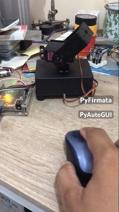 Mouse control servos #python #arduino #shorts - YouTube