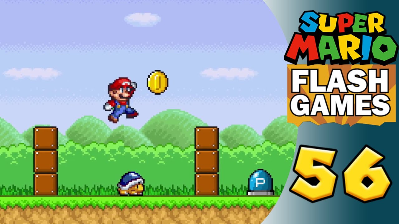 Super Mario Flash Games - Part 56 - Super Mario Star Scramble - YouTube