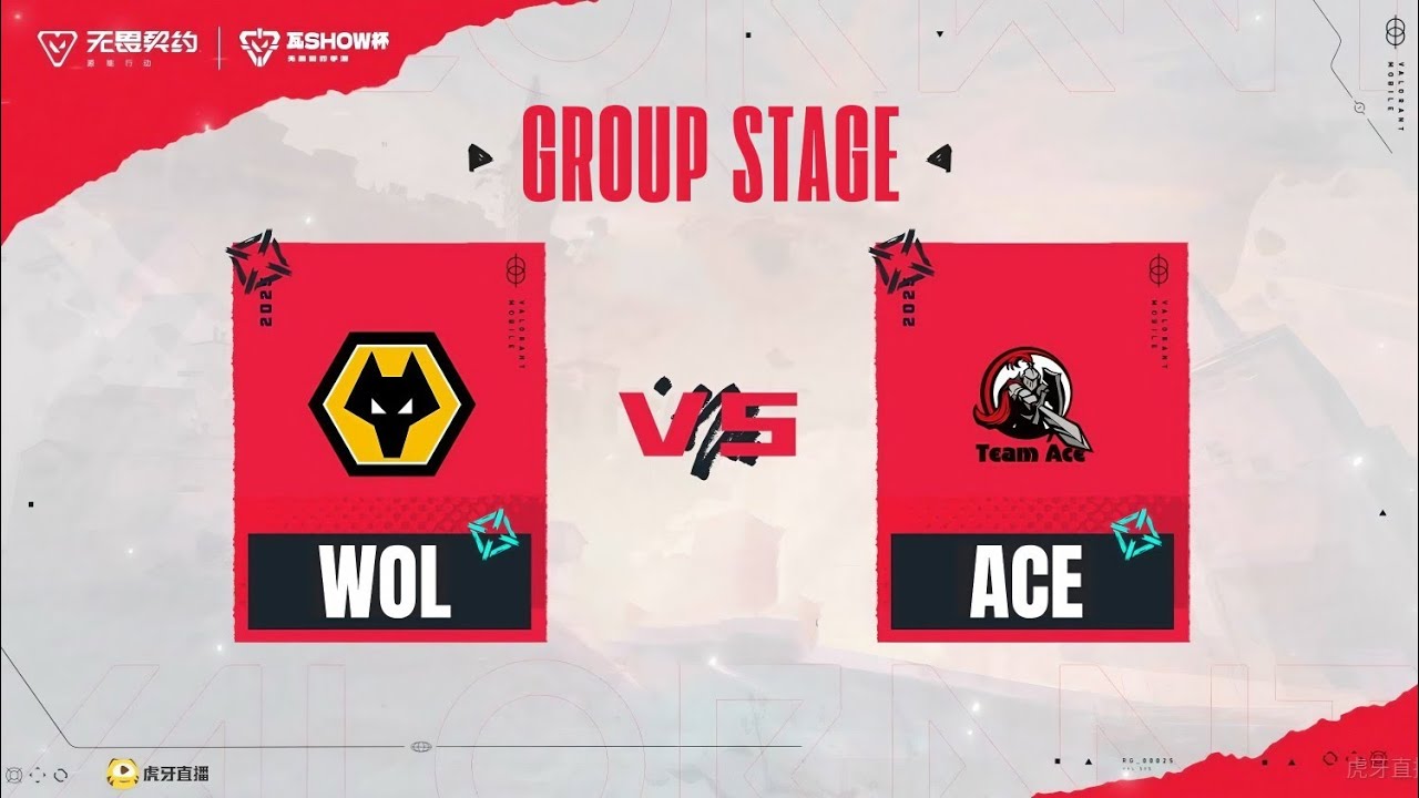 WOL vs. ACE • Map 1 (Bo1) | Group Stage - Week 2 | Valorant Mobile Show ...