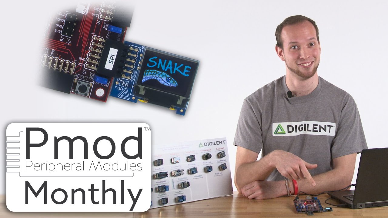 Pmod Monthly - April 2016 - Snake with the PmodOLEDrgb and ChipKIT Pro ...