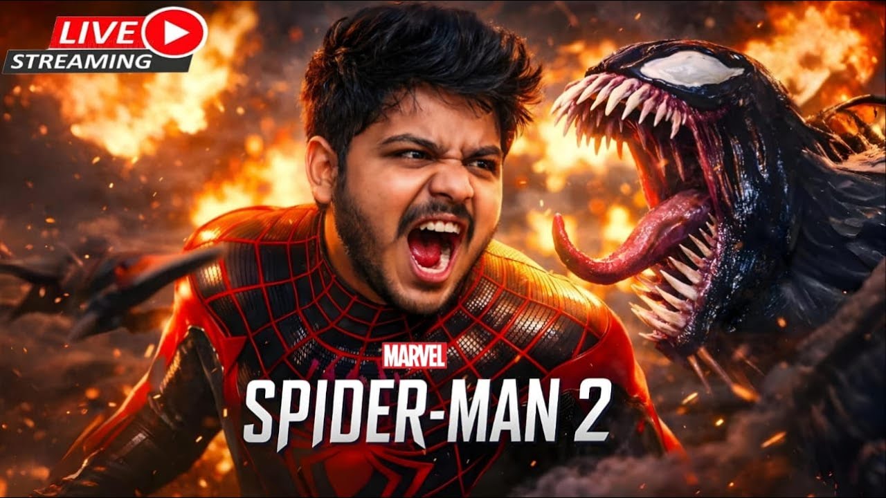 MARVEL'S SPIDER-MAN 2 LIVE episode number 5 🔥 Venom Boss Fight | Insane ...