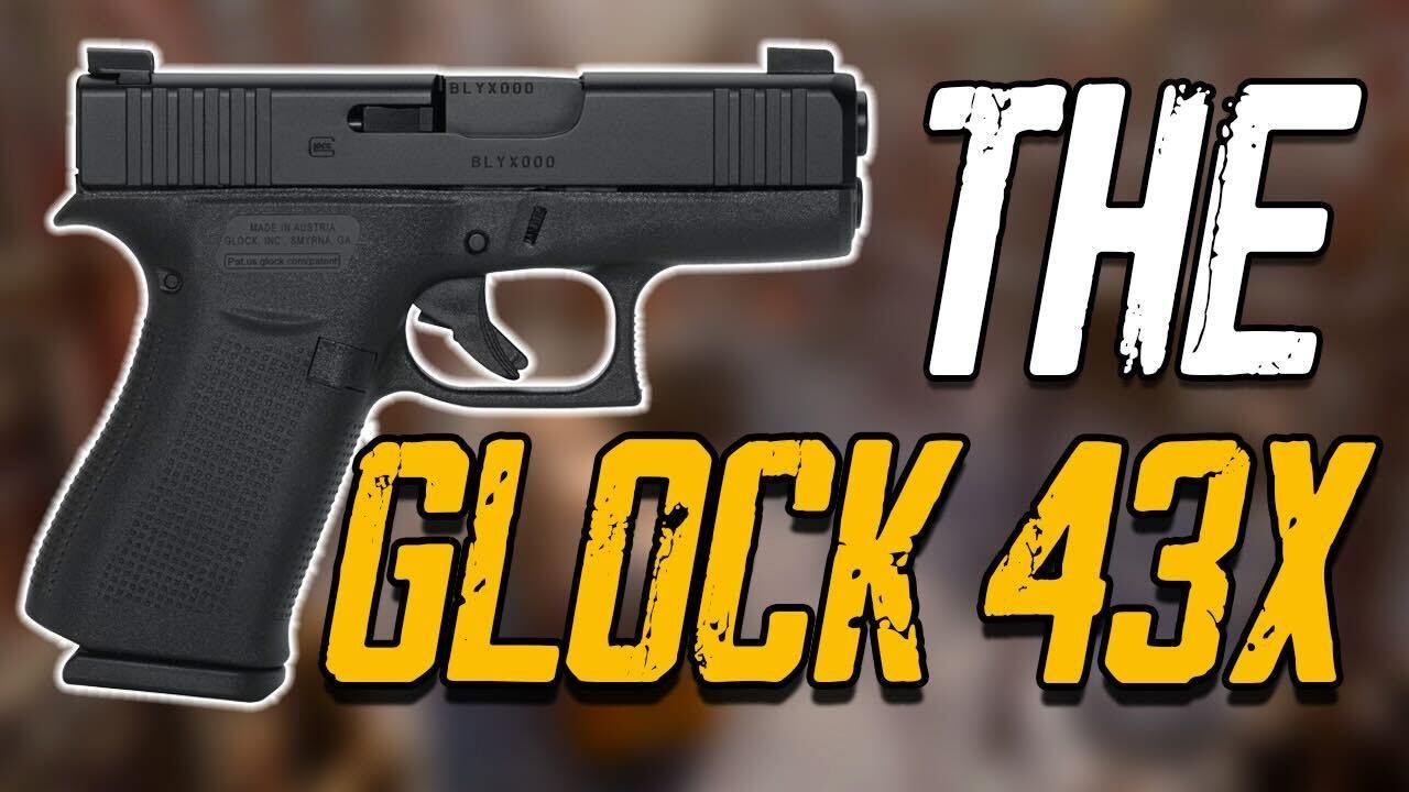 The Glock 43X Pistol - YouTube