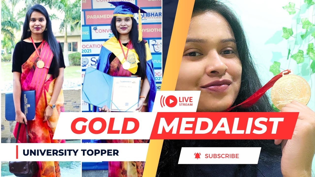 Gold medalist l University Topper 🥇| UPSC I Vlog I #viral #goldmedal ...