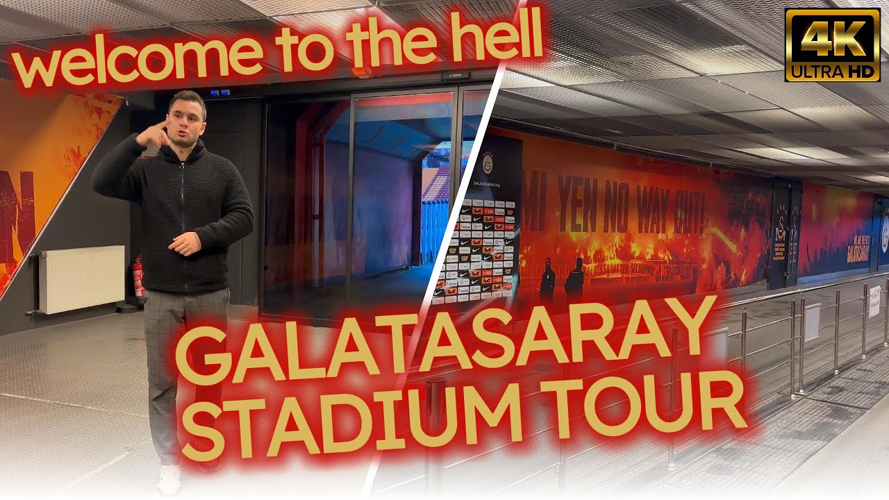 RAMS PARK TOUR GALATASARAY STADIUM ISTANBUL TURKIYE 4K I WELCOME TO THE ...