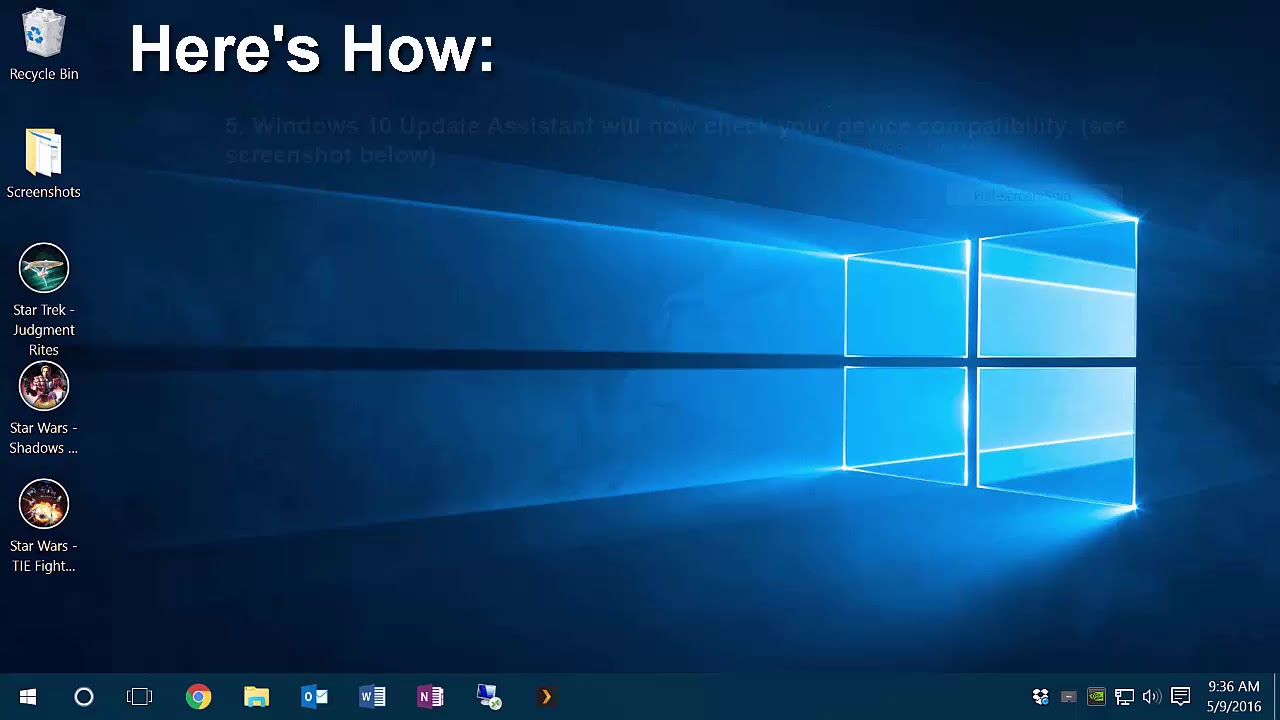 How to Update to Latest Version of Windows 10 using Windows 10 Update ...