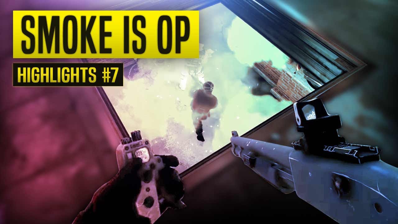 Smoke SMG Is OP - Rainbow6 Siege - YouTube