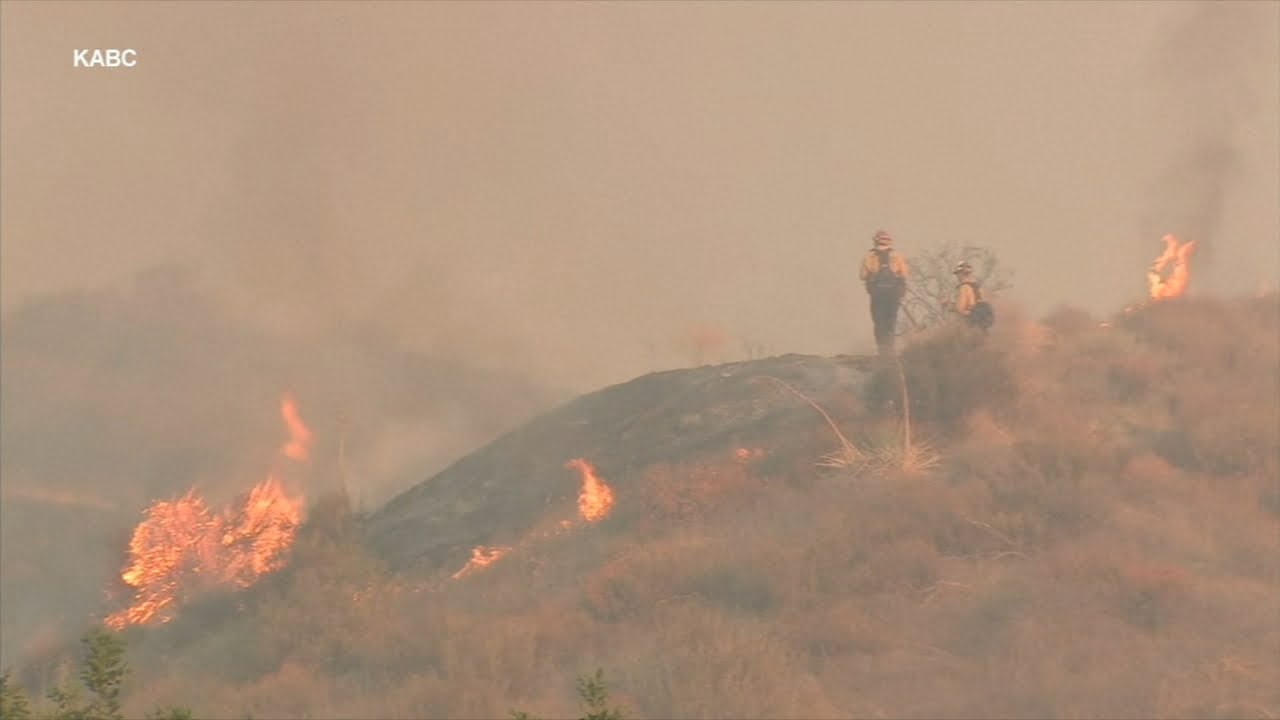 Thousands under evacuation orders after Canyon Fire explodes in ...