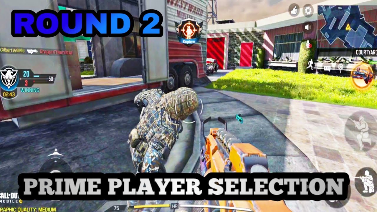 COD Gaming Times Prime Player Selection | Round 2 - YouTube