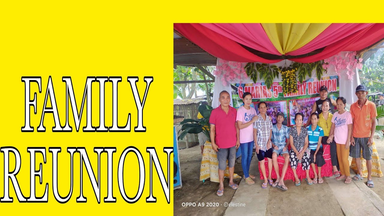 FAMILY REUNION AT PHILIPPINES - YouTube