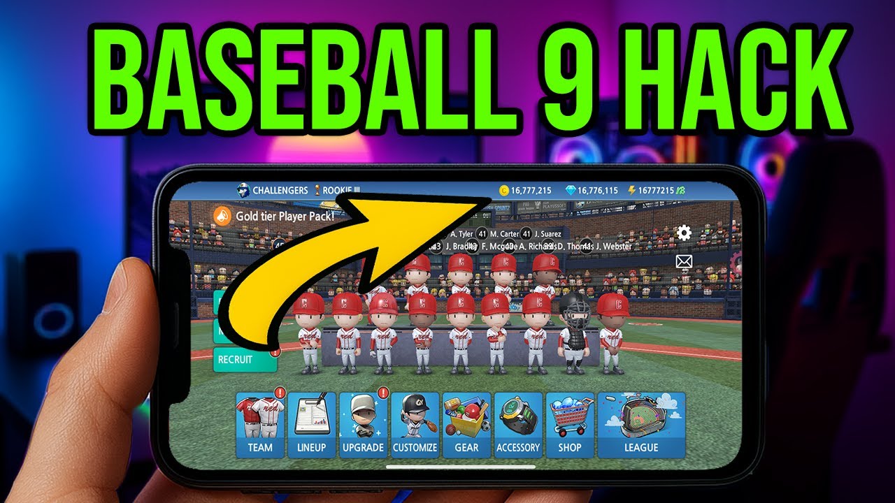 Baseball 9 HACK/MOD on iOS & Android How to Get Free Gems & Coins in ...