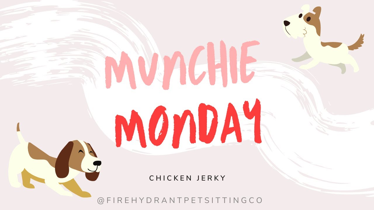 Munchie Monday | Homemade Chicken Jerky Treats - YouTube