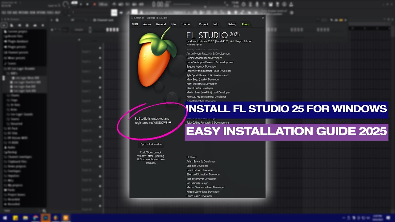 INSTALL FL STUDIO 25 FOR WINDOWS 100% SAFE AND EASY INSTALLATION GUIDE ...