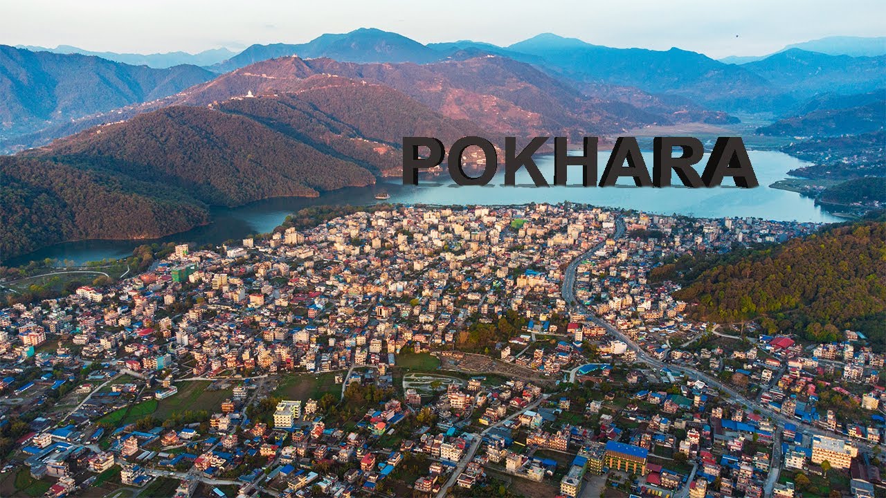 Pokhara.. पाेखरा .. Drone view 4k .. - YouTube
