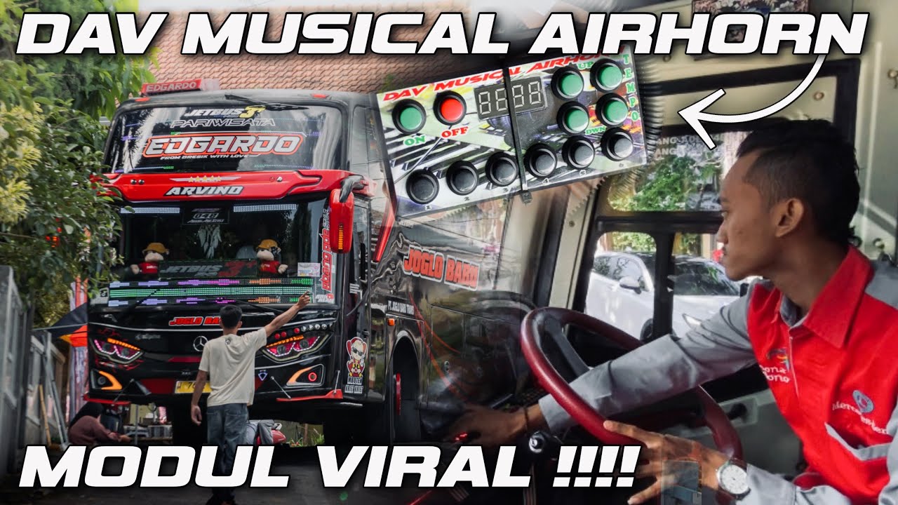PASANG MODUL VIRAL DAV MUSICAL AIRHORN || PAKAI PAKISTAN CORONG ATAS ‼️ ...