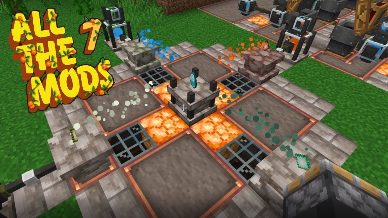 Jewel of the Phoenix - ElementalCraft - ATM7 Ep 14 - YouTube