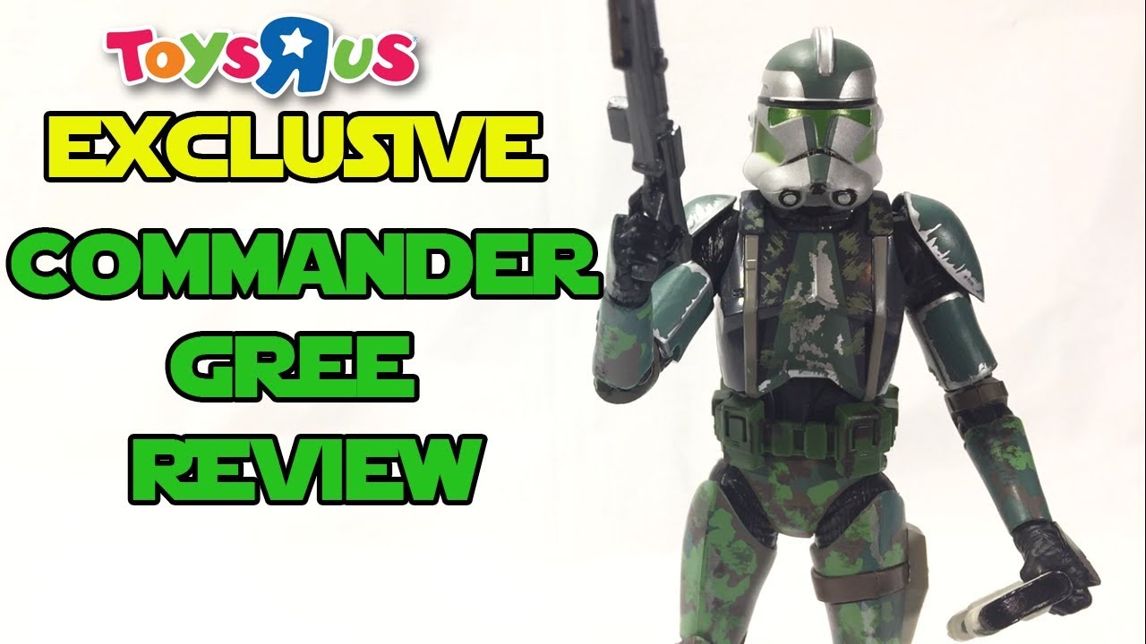 Star Wars The Black Series Commander Gree TOYS R US EXCLUSIVE | Action ...