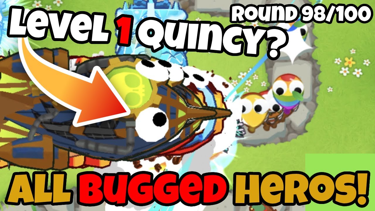The Craziest Bug On ALL Heroes! - Bloons TD 6 - YouTube