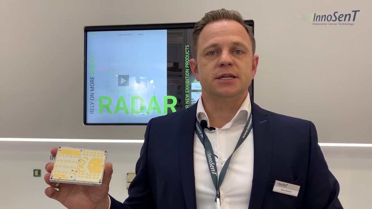 InnoSenT at the Security 2018: The radar system iSYS-5020 - YouTube