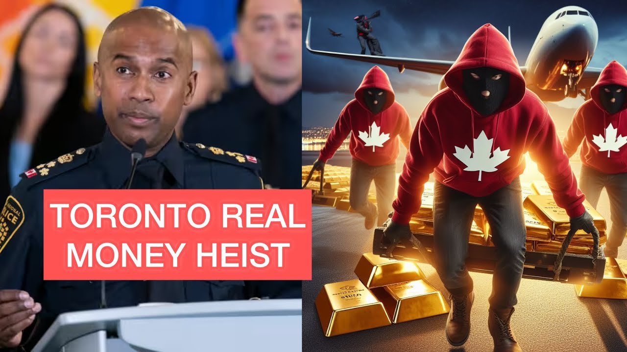🇨🇦 REAL MONEY HEIST from Airport Canada Toronto Pearson 🛫 #Canada # ...