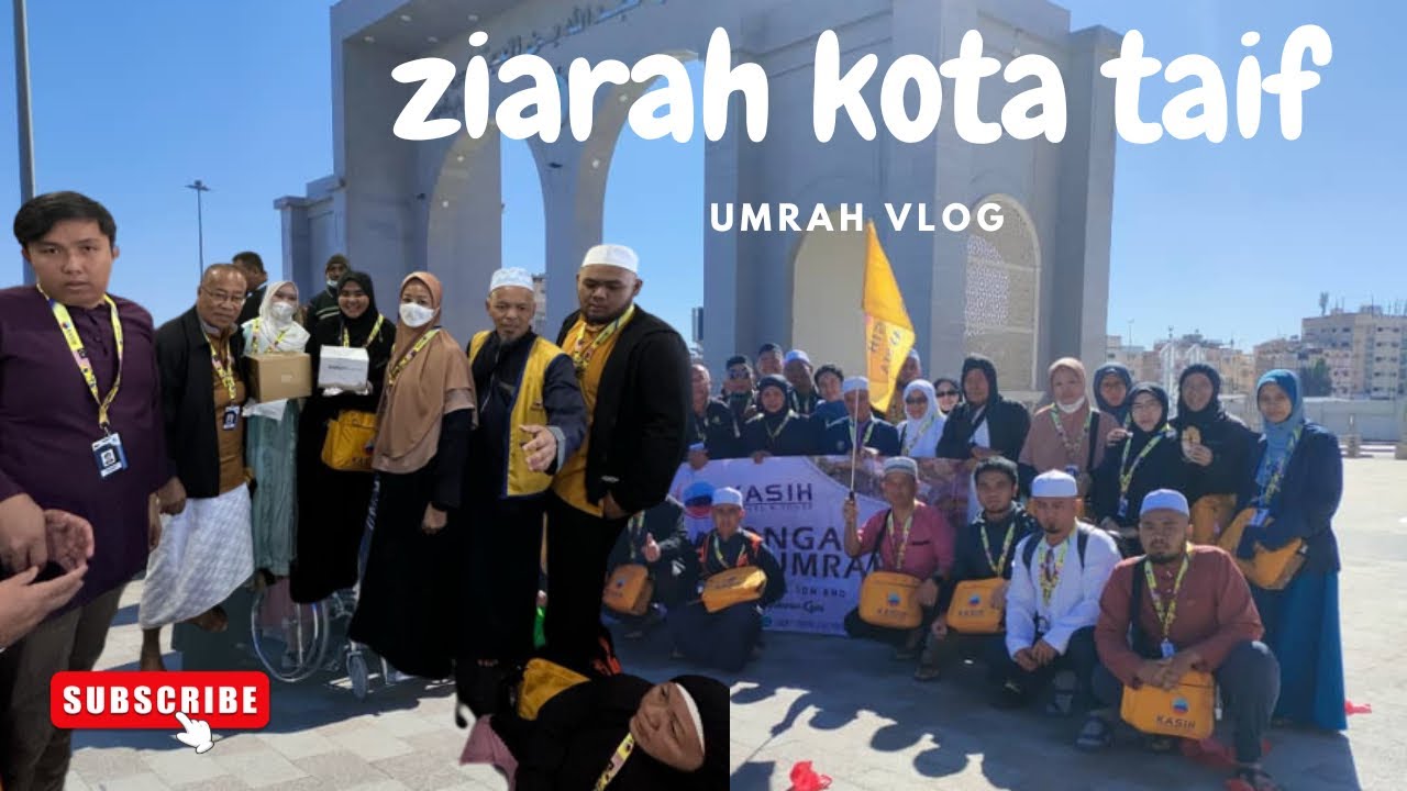 Ziarah di kota sejuk taif - umrah disember 2022 - YouTube