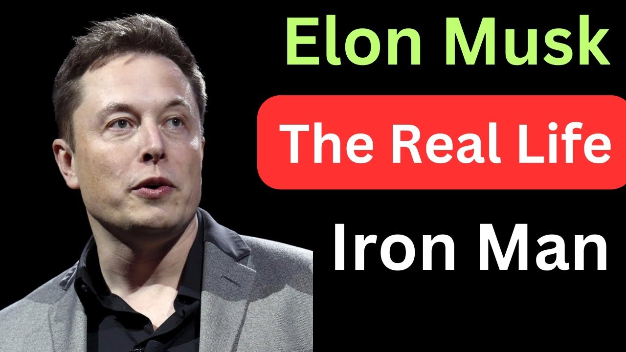 Elon Musk The Real Life Iron Man | Elon musk Biography | Elon musk ...