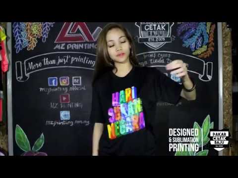 Awek Vape Terkenal Misaliaa x Pakar Cetak Baju