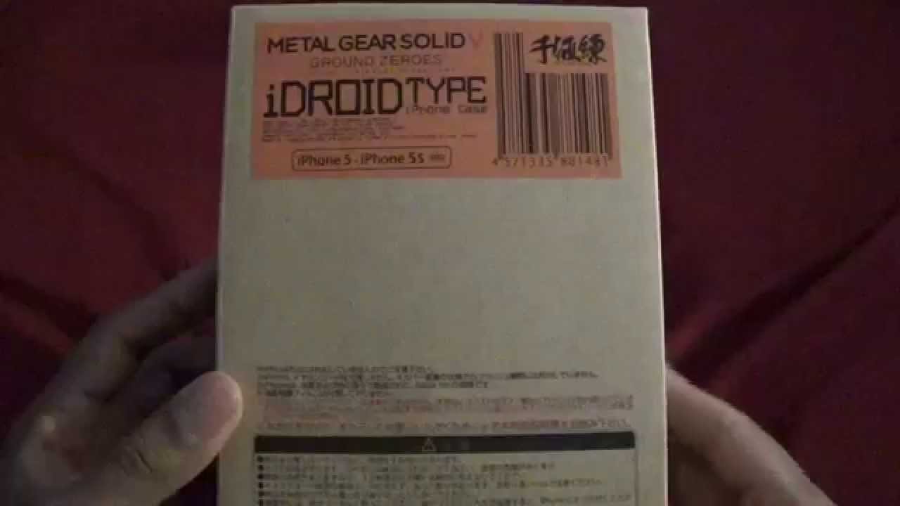 Metal Gear Solid 5 Ground Zeroes iDroid Case for iPhone 5/5S English ...
