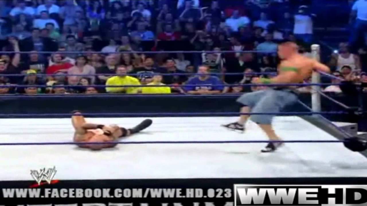 WWE Breaking Point 2009 - John Cena vs Randy Orton Highlights - YouTube