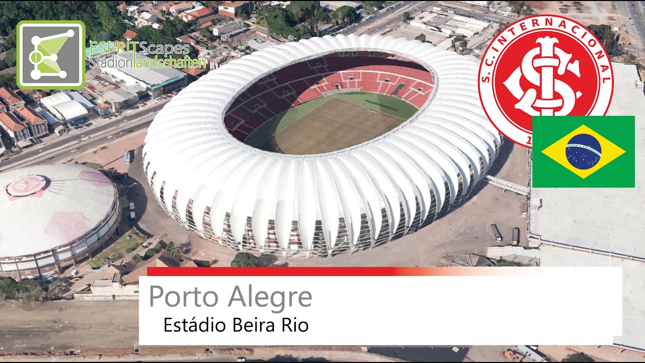 Estádio Beira Rio | Internacional Porto Alegre | Google Earth | 2014 ...
