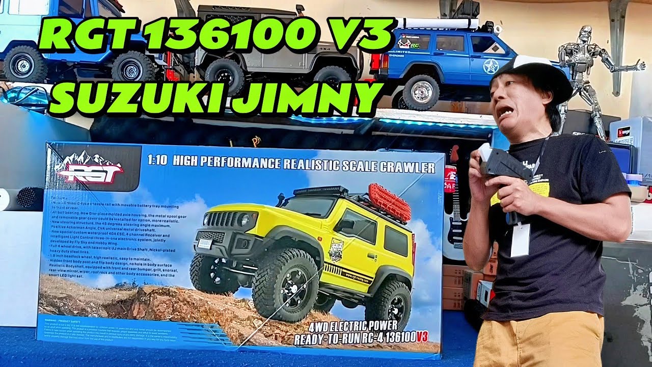 Unboxing RC RGT 136100 V3 Suzuki Jimny - YouTube