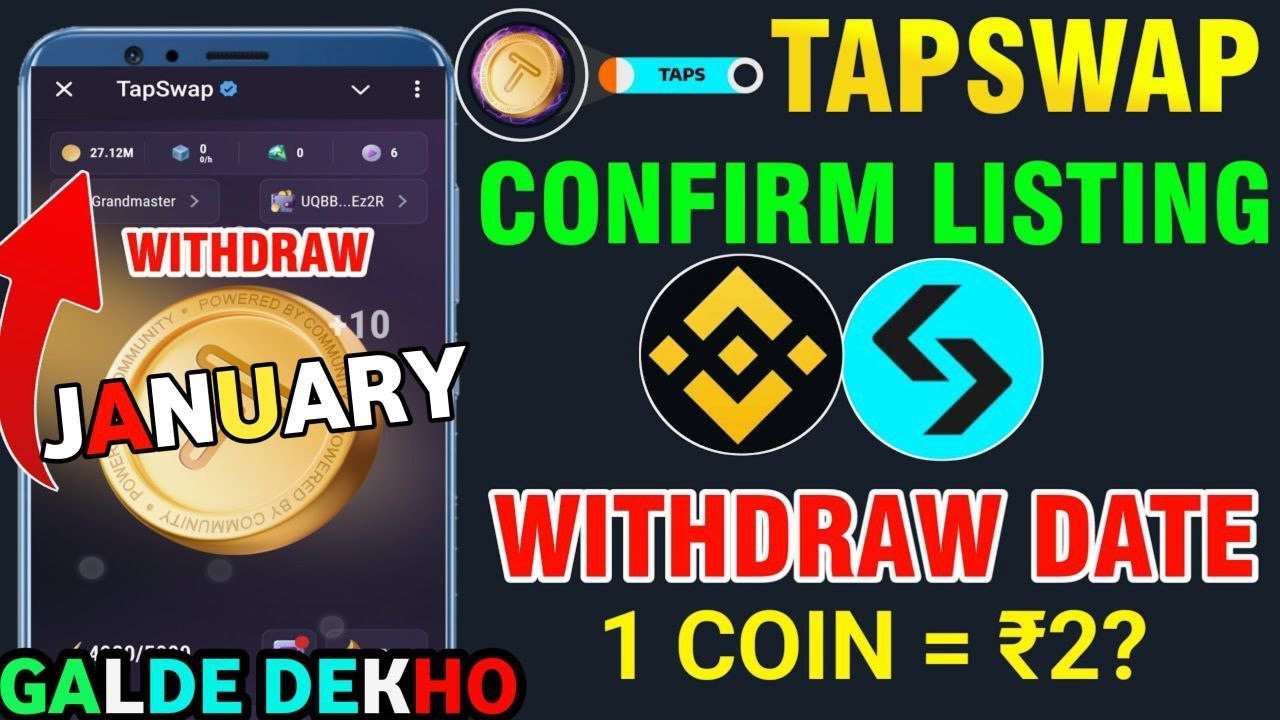 🚀 Tapswap new update listing date & Price REVEALED! 💥 - YouTube