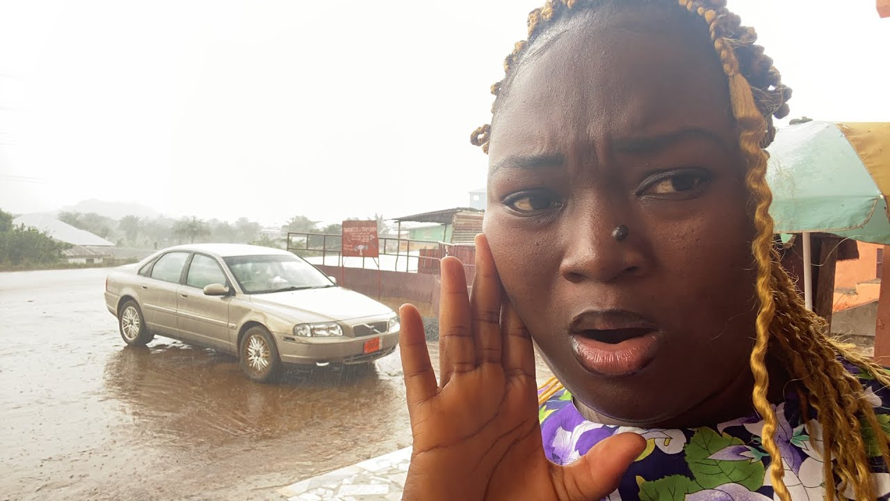 Unexpected rainfall in Liberia Monrovia in December - YouTube