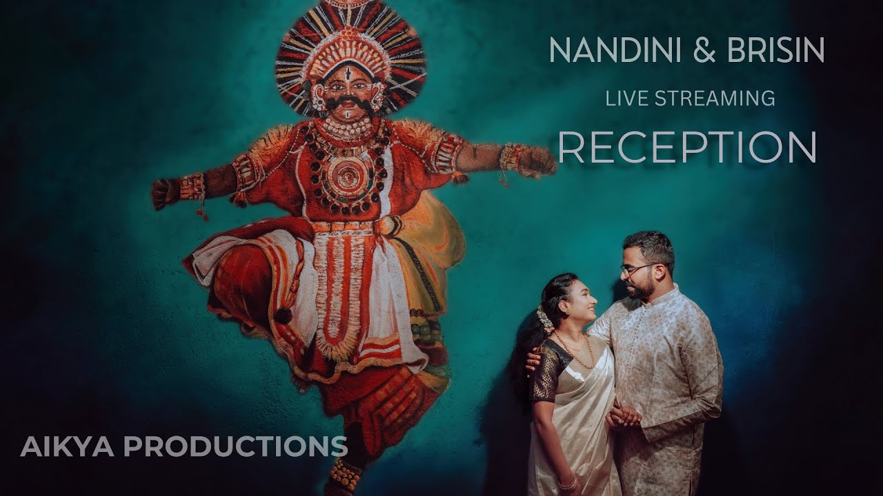 Reception of Nandini & Brisin - LIVE - YouTube