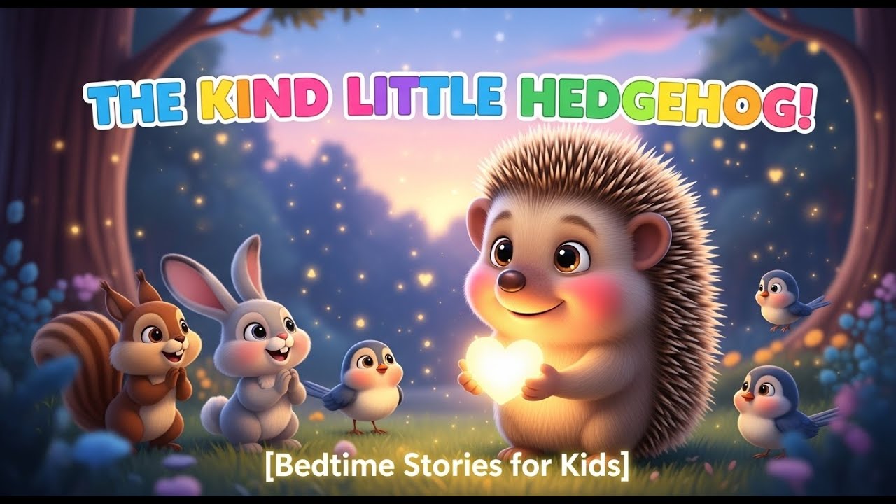 Everyone Needs a Friend Like This Hedgehog [BEDTIME STORIES FOR KIDS ...