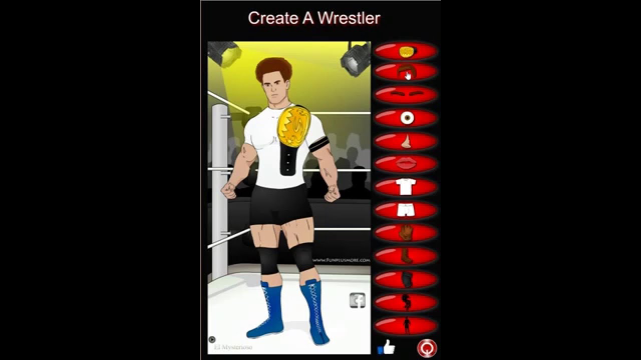 Create A Wrestler - Gameplay - YouTube