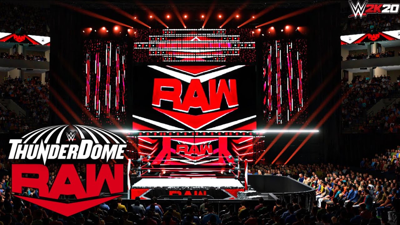 WWE 2K20: WWE Monday Night Raw 2020 Arena - YouTube