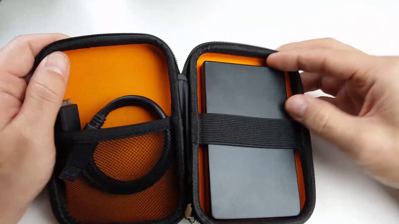 Portable Hard Drive Case Review for WD My Passport, Seagate, etc - YouTube