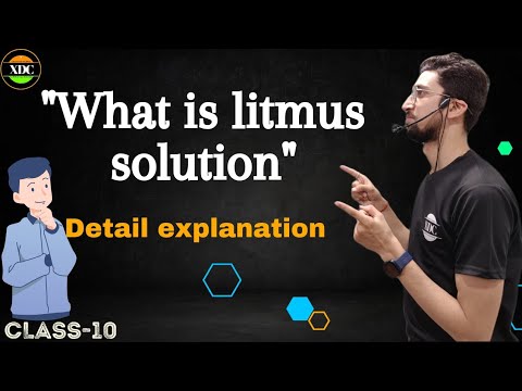 Complete explanation of Litmus solution and its uses | Class-10th ...