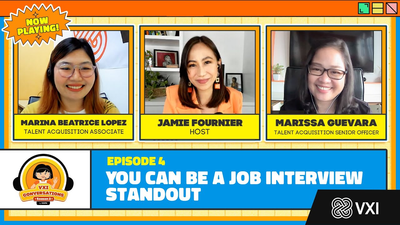 EP4: You can be a Job Interview Standout | VXI Conversations - YouTube