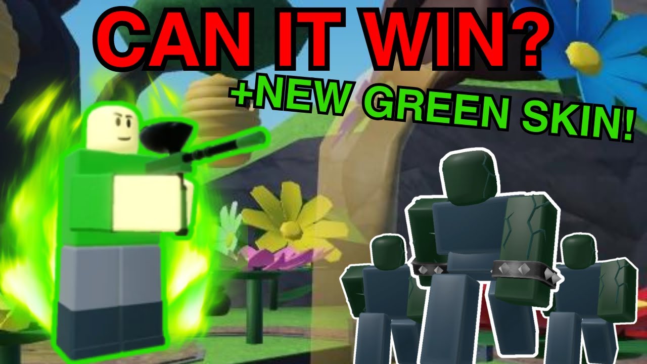 SUPERBUFFING PAINTBALLER!(+ GREEN SKIN!!) | Tower Defense Simulator ...