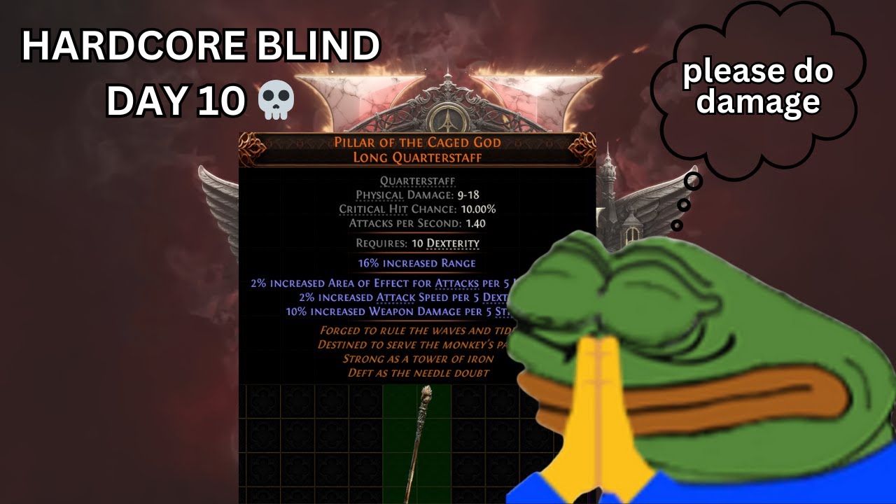 Path of Exile 2 DAY 10: STRENGTH STACKING POTG MERC BUILD IN SSFHC 💪 ...