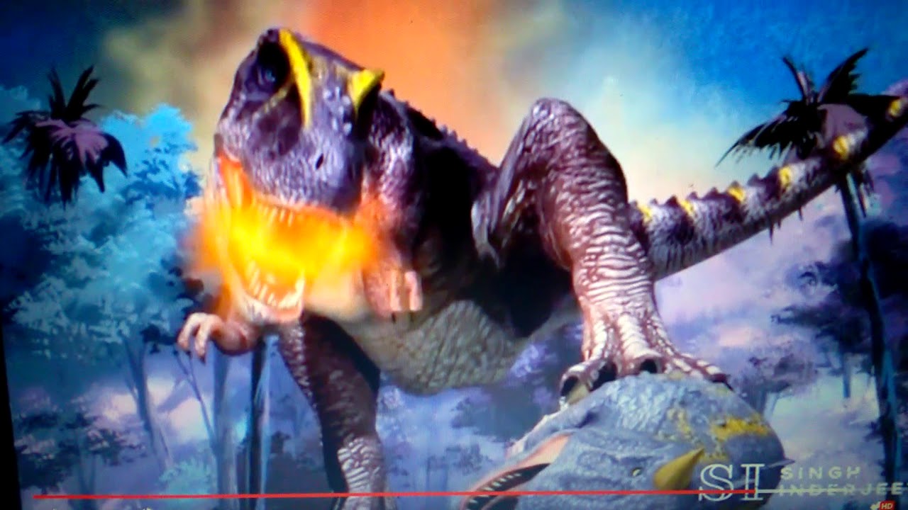 ace the carnotaurus and daspletosaurus (dinosaur king) - YouTube