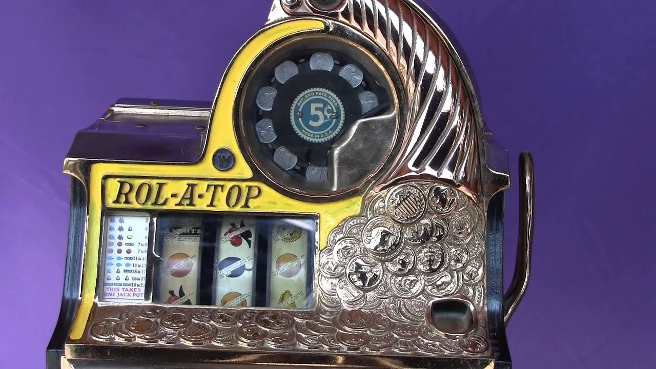 Watling Rol A Top 5c Slot Machine Casino Gambling - YouTube