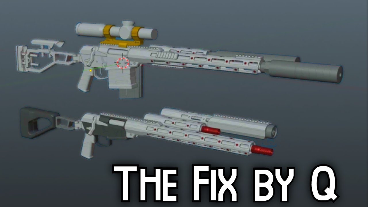 The Fix New Sniper/Carbine in phantom forces - YouTube