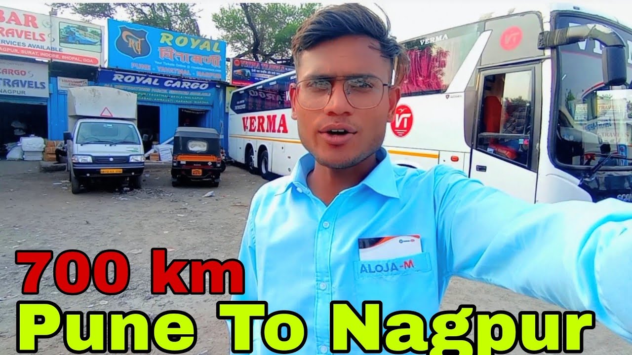 RLT AC Sleeper bus || pune to wardha || bus journey - YouTube